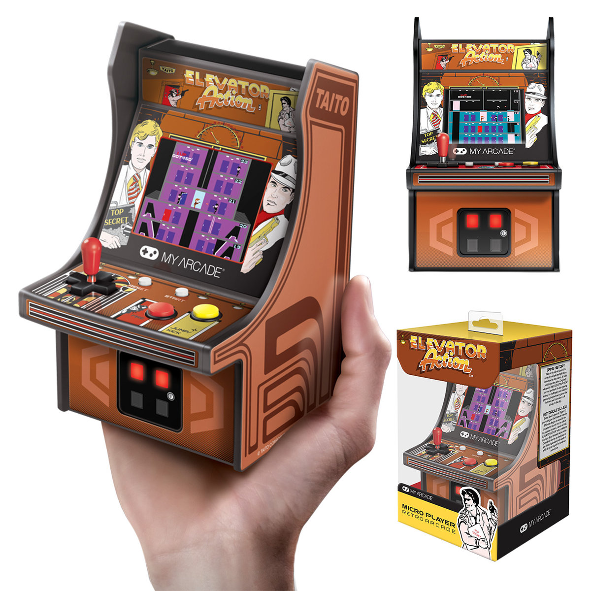 Mini konsola retro przenośna Micro Player PRO Elevator Action - My ... Mini konsola retro przenośna Micro Player PRO Elevator Action - My ...