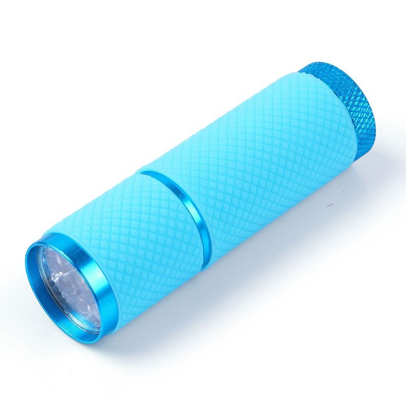 Mini Lampa UV Latarka Led 9w Do Paznokci Niebieska Na Baterie | Sklep ...