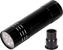 Mini latarka 9 led latarki 15-9 diodowa brelok 2w1 - Inna marka | Sport ...