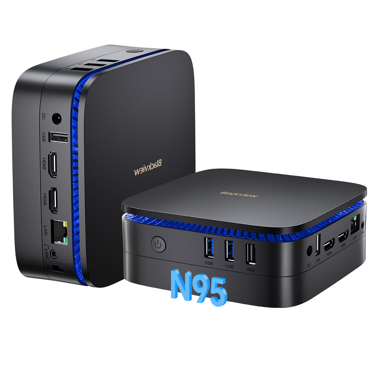 Mini PC Blackview MP60 Intel N95 16GB DDR4 512GB SSD Windows 11 Czarny ...