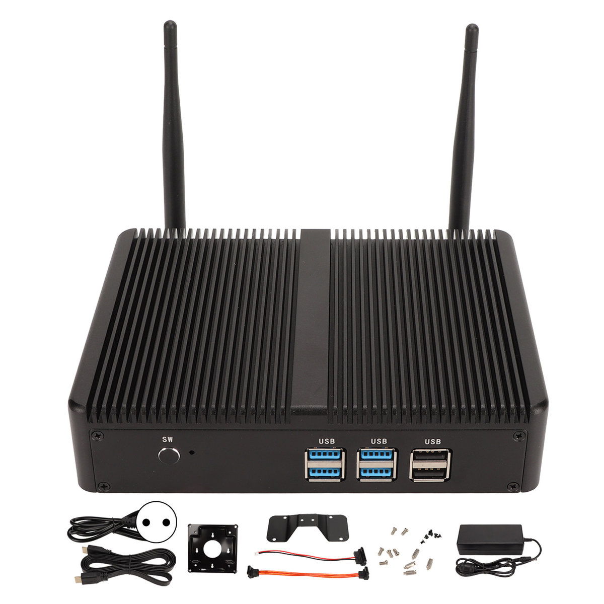 Mini PC z systemem Windows 10 Pro, 8 GB RAM, dysk SSD 128 GB - Inna ...