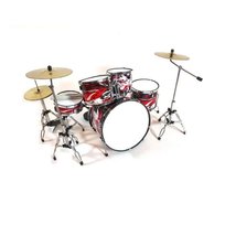 Mini perkusja czarna kolekcja 1:5 dekoracja - GIFTDECO | Sklep EMPIK.COM