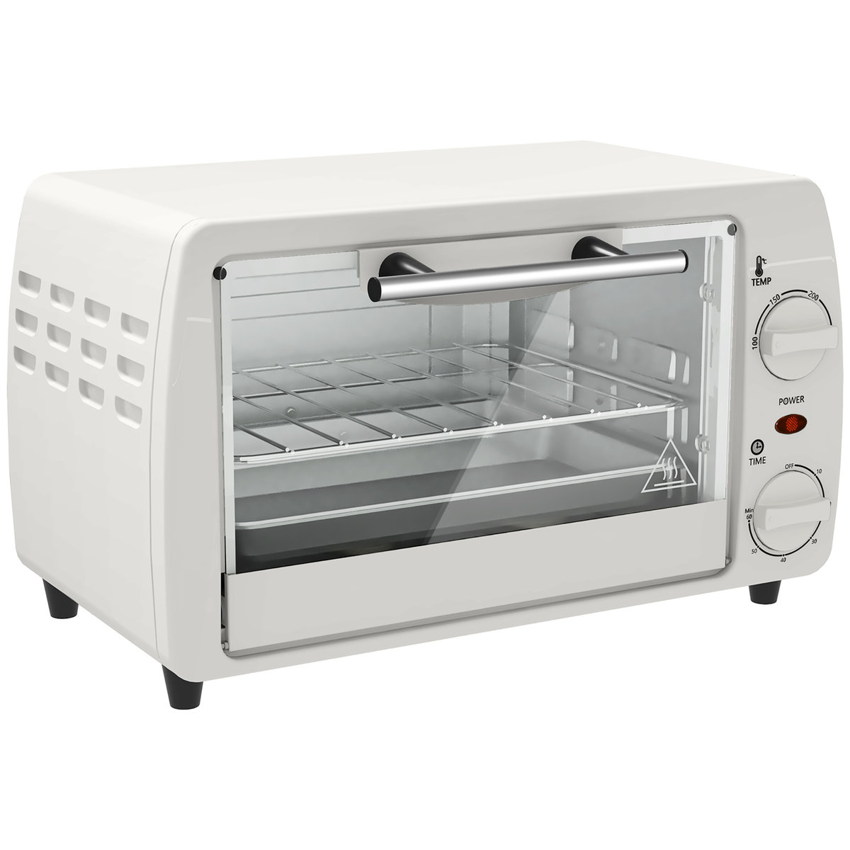 Mini piekarnik 10 litrów 750 W Mały piekarnik elektryczny z temperaturą ...