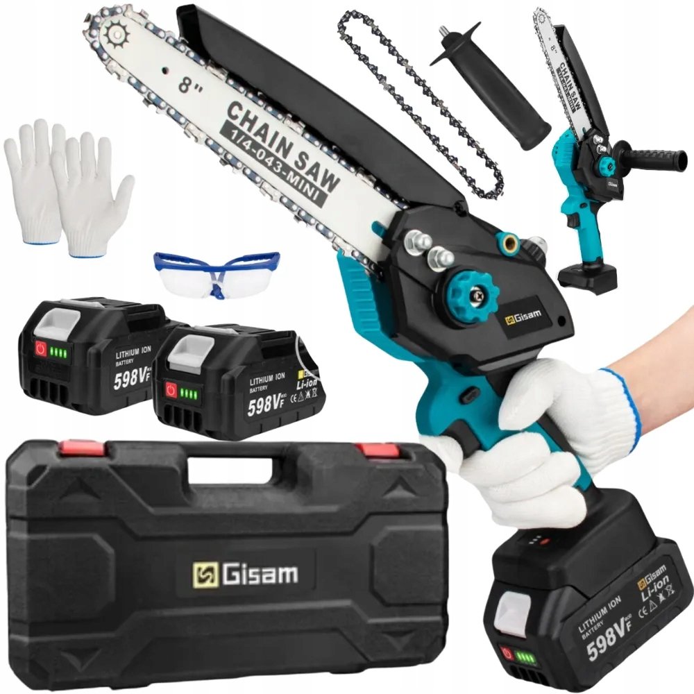 Mini Piła Łańcuchowa Elektryczna Do Gałęzi Przenośna Pilarka Gałężiówka ...