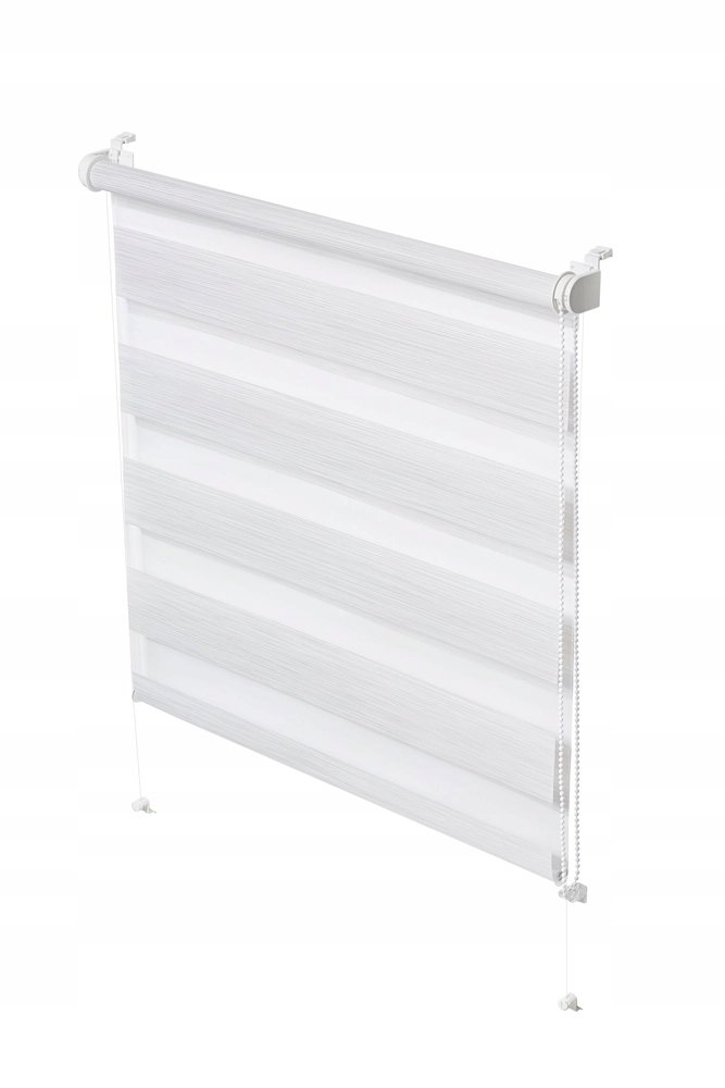 Mini roleta ZEBRA SILK Dzień/Noc jasnobeżowa 97 cm x 140 cm - Inna ...