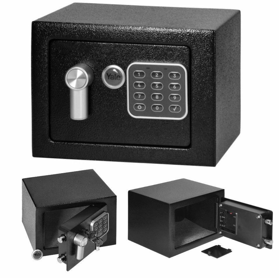 Mini Sejf Domowy Hotelowy Szyfrator na Kod Czarny - ORNO | Sklep EMPIK.COM
