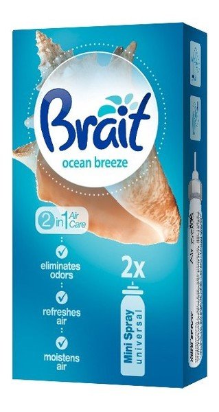 Mini spray zapas BRAIT Ocean Breeze, 2 szt. - Brait | Sklep EMPIK.COM