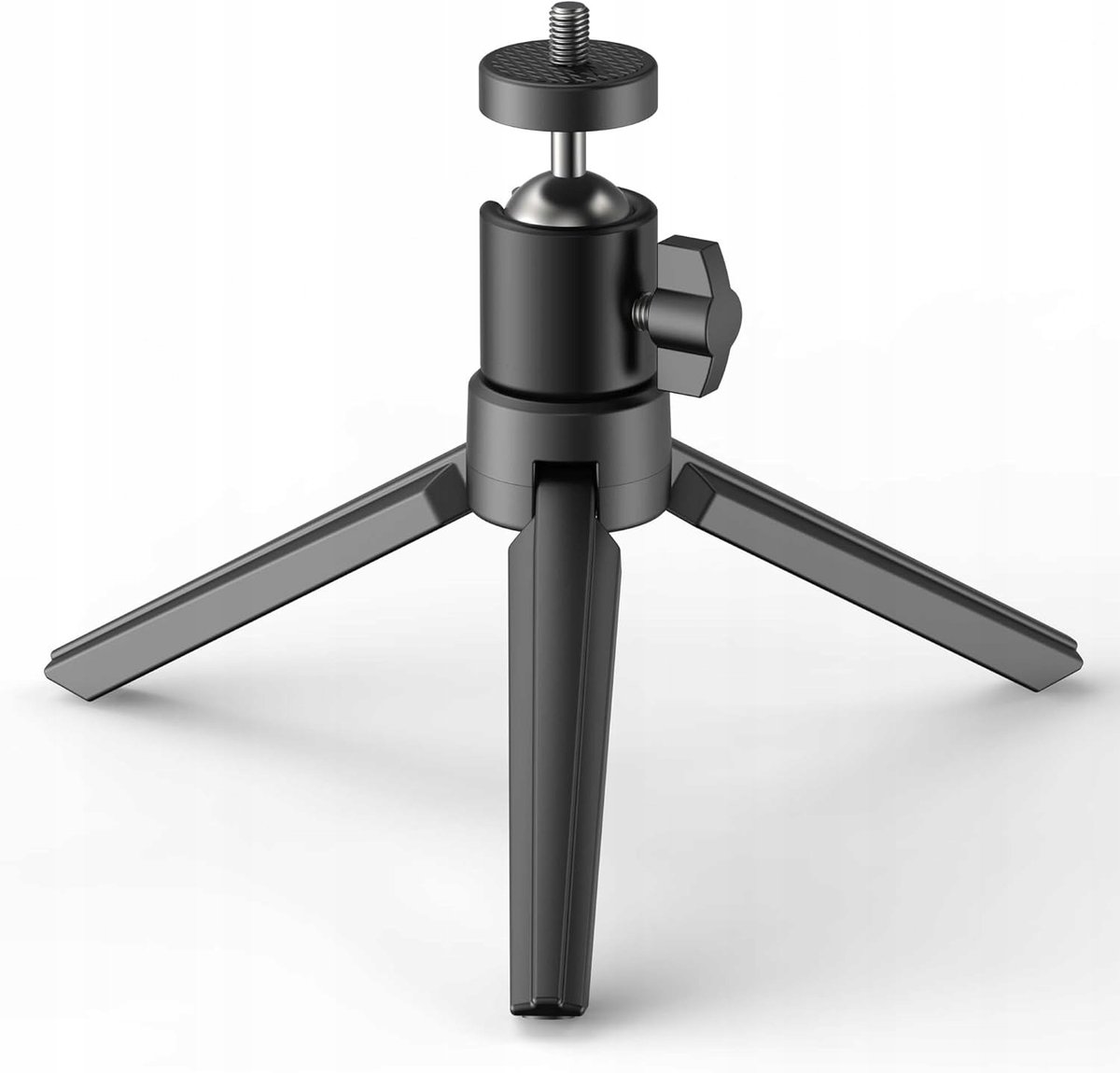 MINI STATYW STOJAK DO PROJEKTORA PRZENOŚNY Z METALOWĄ GŁOWICĄ KULOWĄ ...