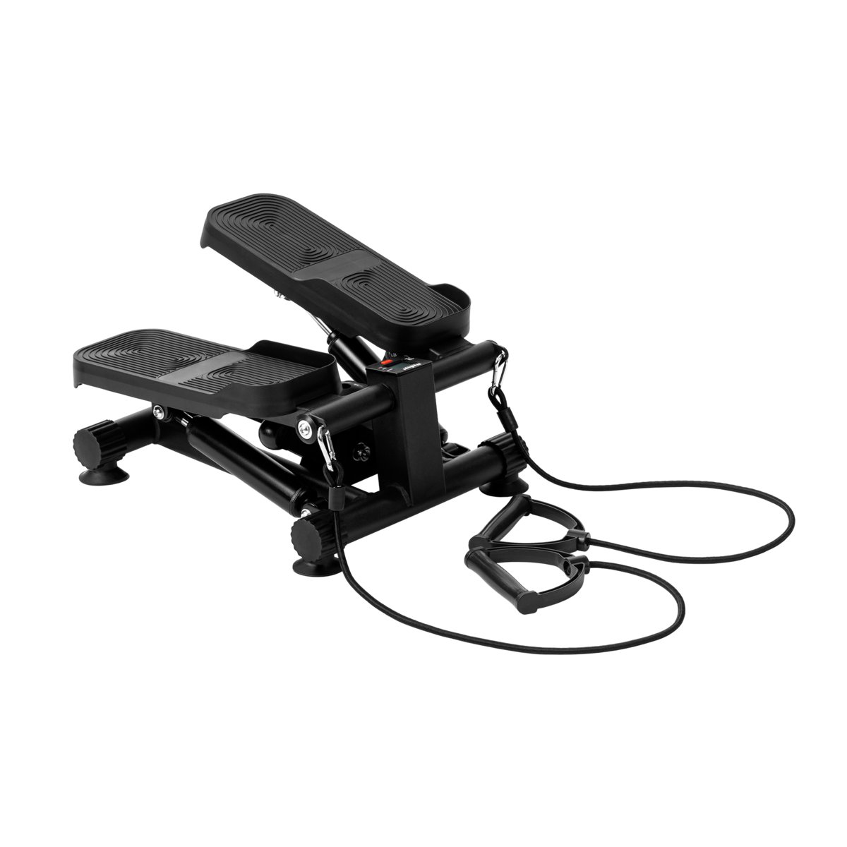 Mini stepper 2w1 monitor LCD taśmy oporowe do treningu nóg i rąk Rebel ...