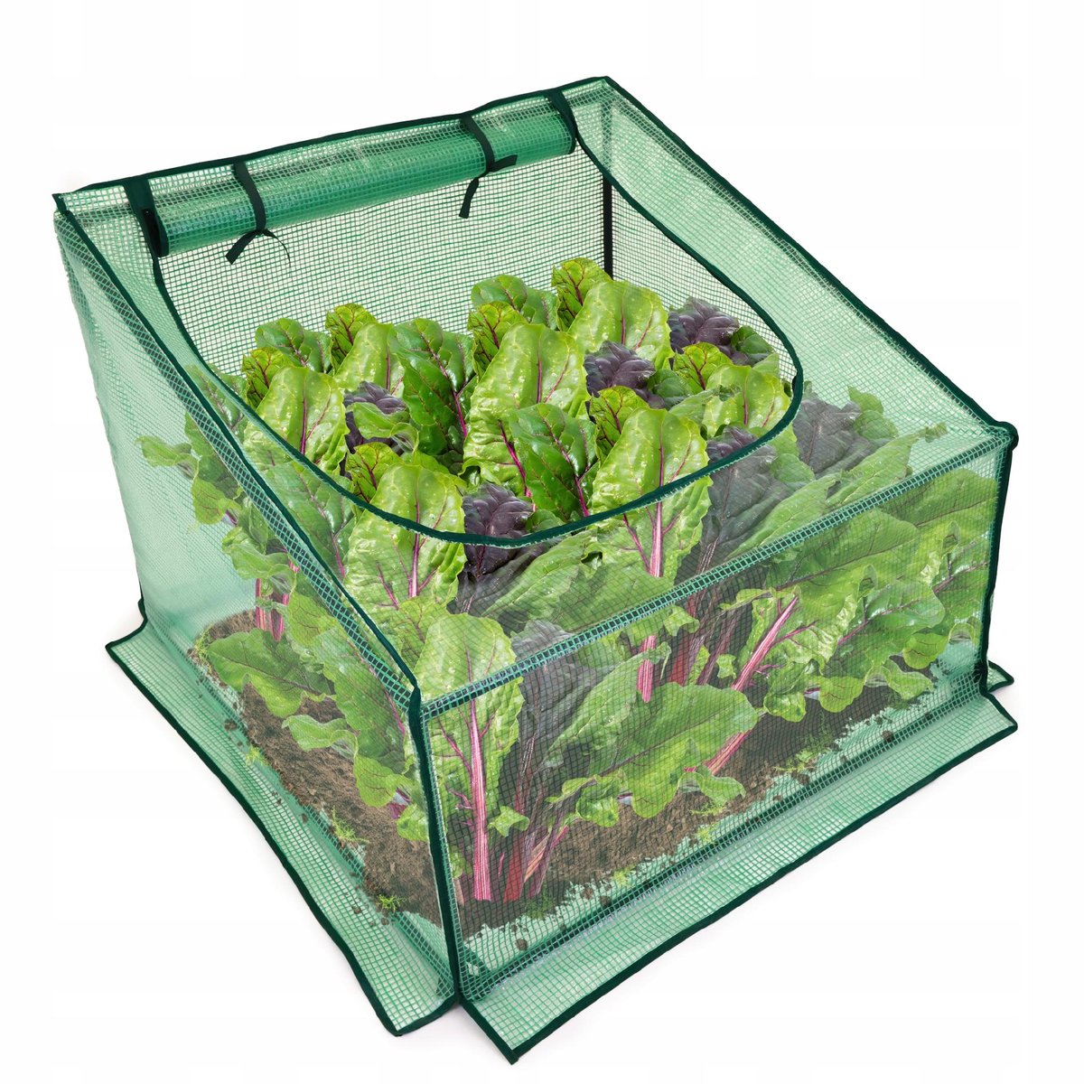 Mini SZKLARNIA ogrodowa 70x90 do uprawy ROŚLIN na grządkę TUNEL FOLIOWY ...