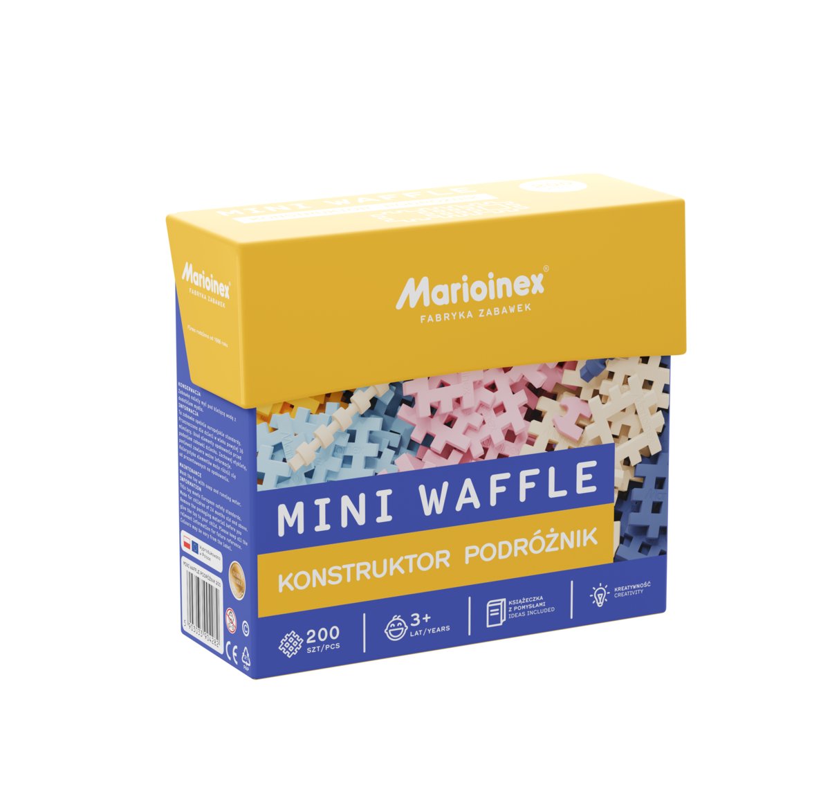 Mini Waffle - Konstruktor 200 El. Podróznik - Marioinex | Sklep EMPIK.COM