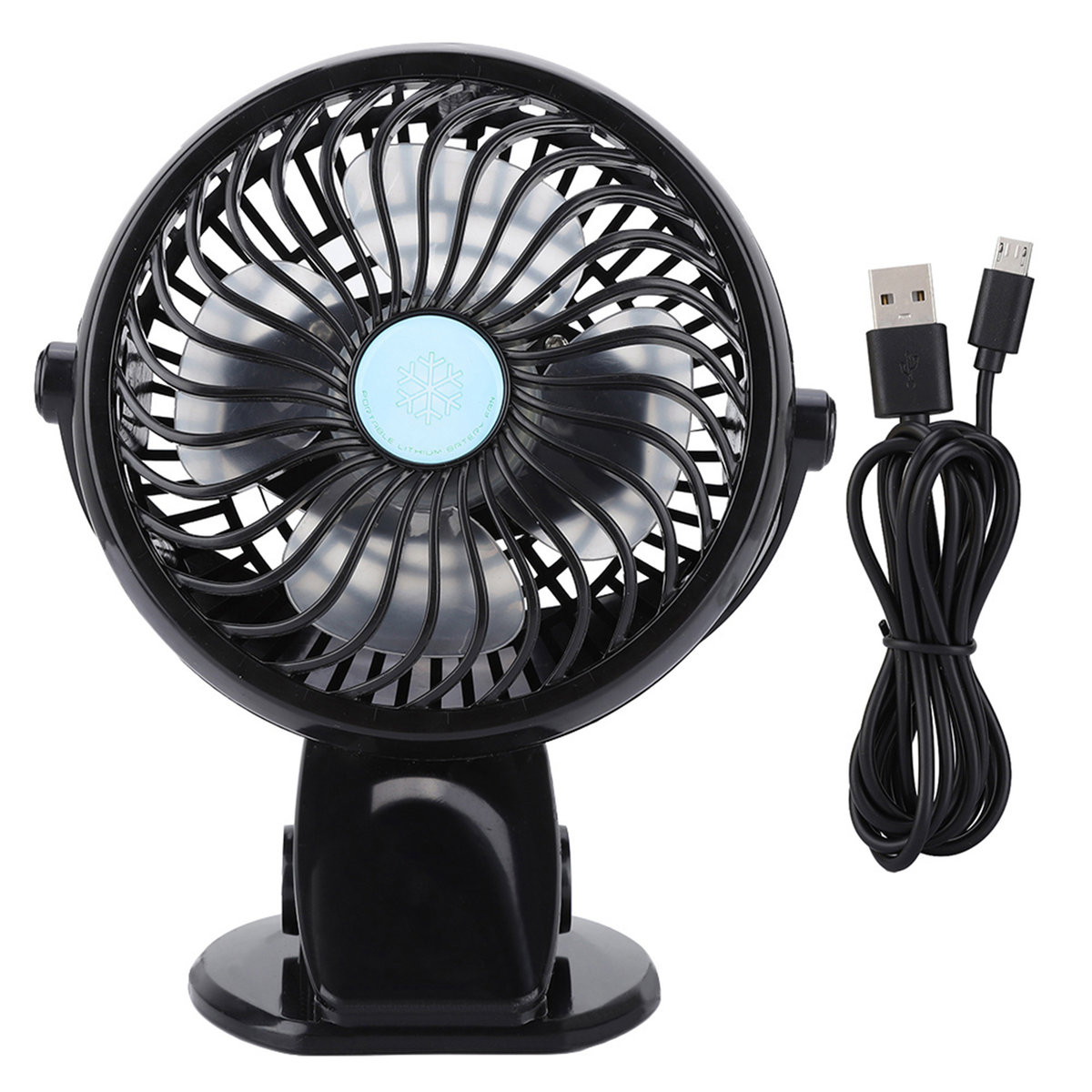 Mini wentylator biurkowy USB do domu, biura i akademika - Inna marka ...