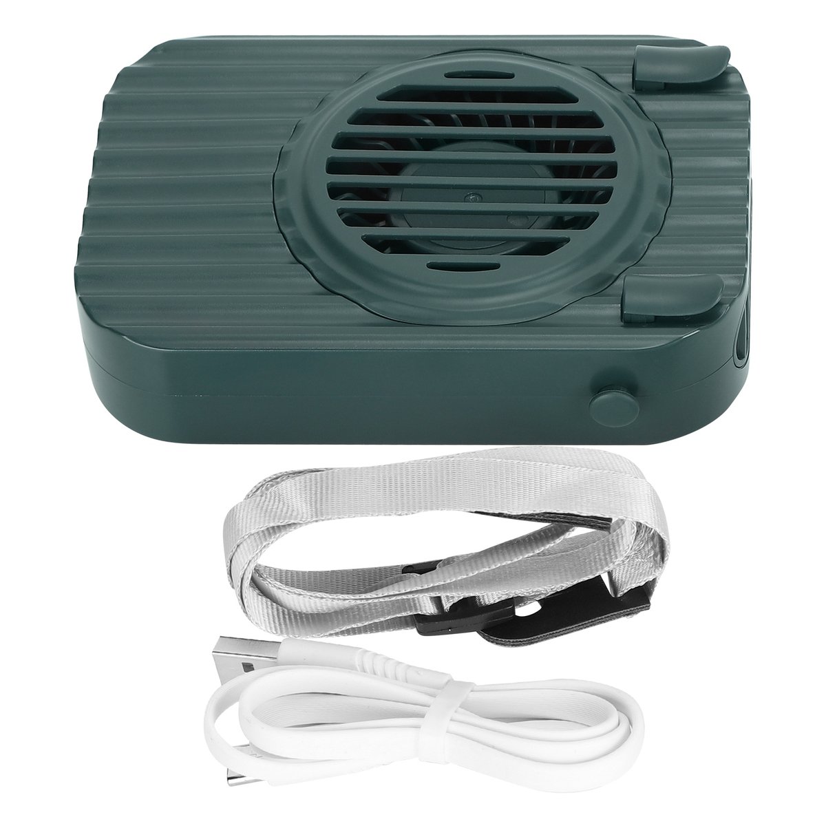 Mini wentylator na szyję Kreatywny USB Przenośny, głośnomówiący ...
