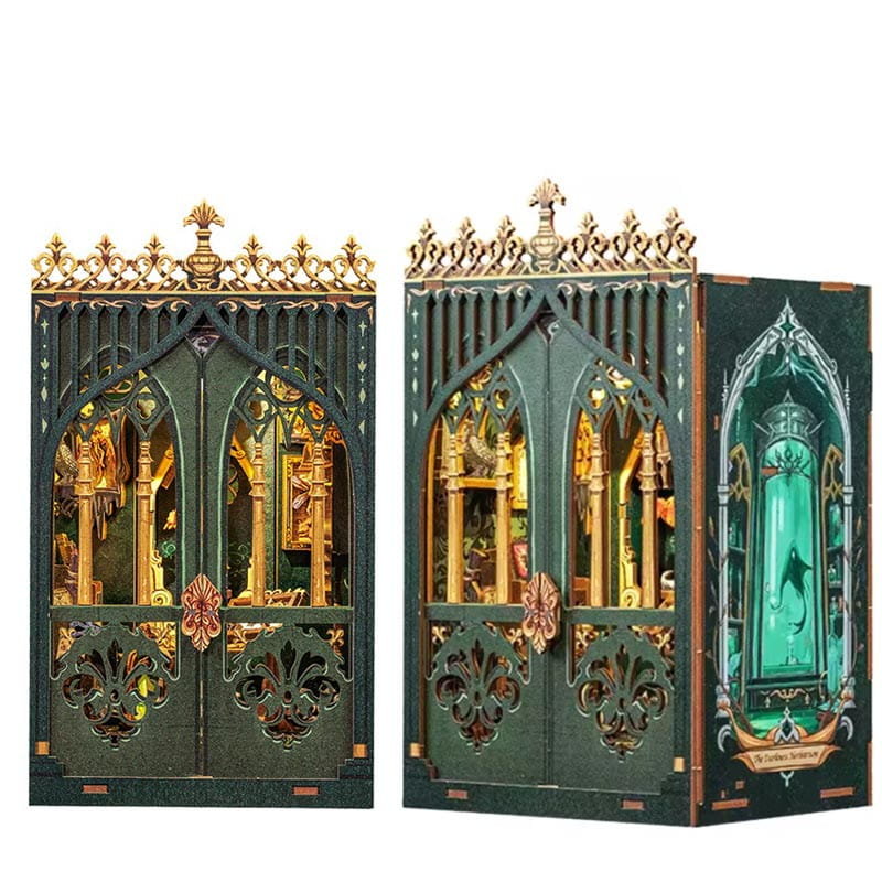 Miniaturowy domek mini Book Nook - Niezwykłe Herbarium* - CuteBee ...