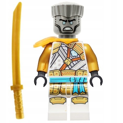 Minifigurka "Zane (Golden Ninja)" numer: njo806 z serii Ninjago - LEGO ...