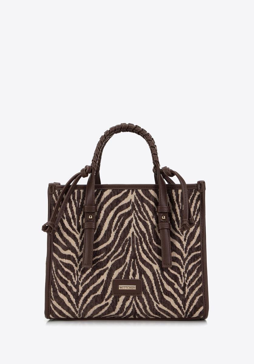 Minikuferek w zwierzęcy wzór z plecionymi uchami - WITTCHEN | Moda ...