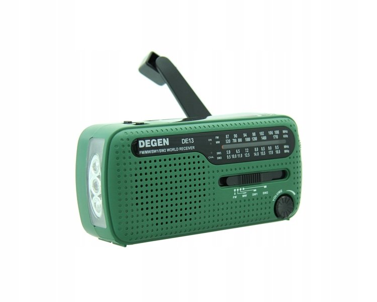 Miniradio Degen DE13 zielony p - Degen | Sklep EMPIK.COM