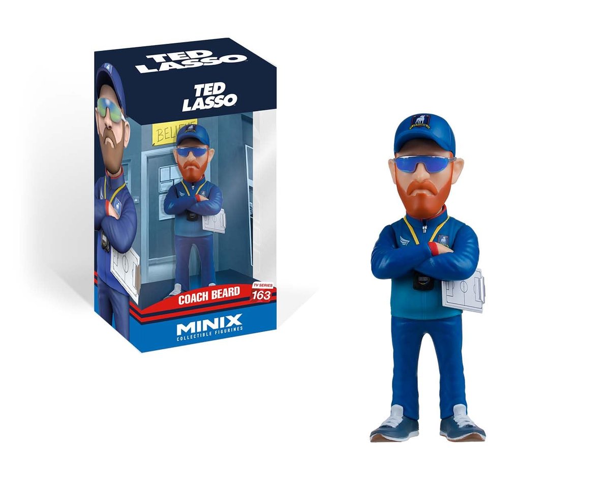MINIX - Serial telewizyjny 163 - Ted Lasso - Coach Beard - Figurka ...
