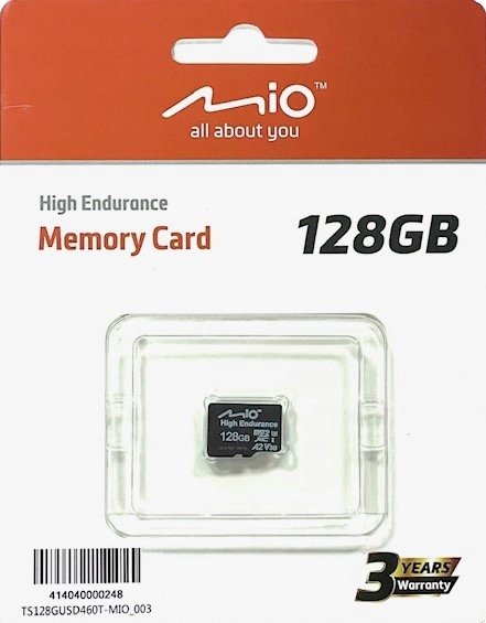 MIO microSD Karta pamięci HIGH ENDURANCE 128GB sd do MIVUE DEDYKOWANA ...
