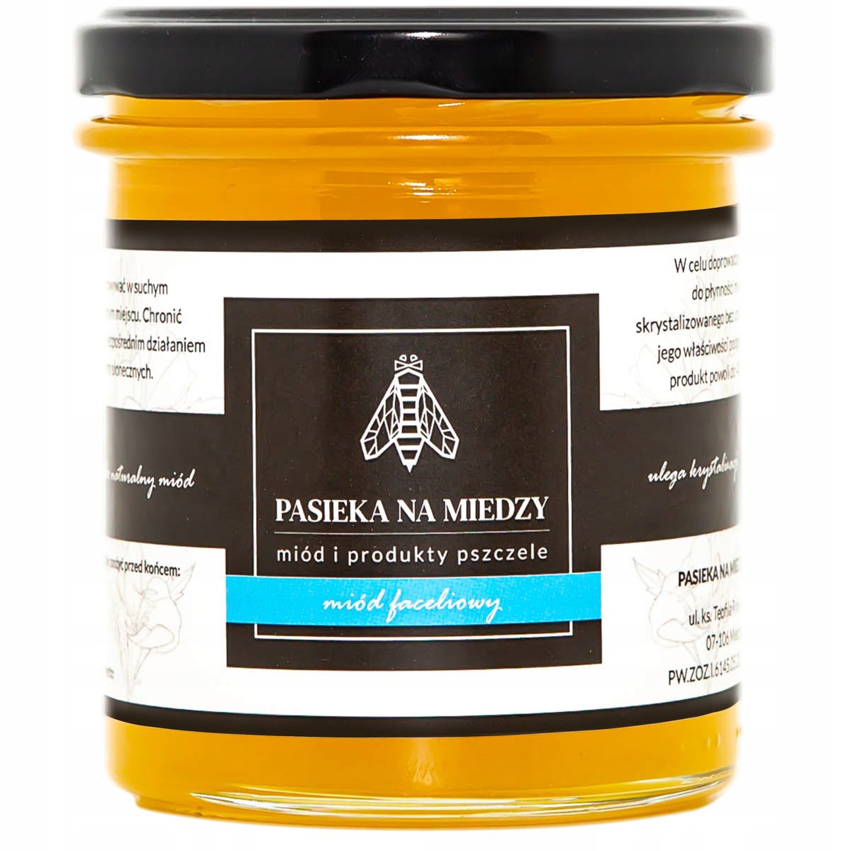 Miód faceliowy 450g| Naturalny miód | Polski produkt - Inna marka ...