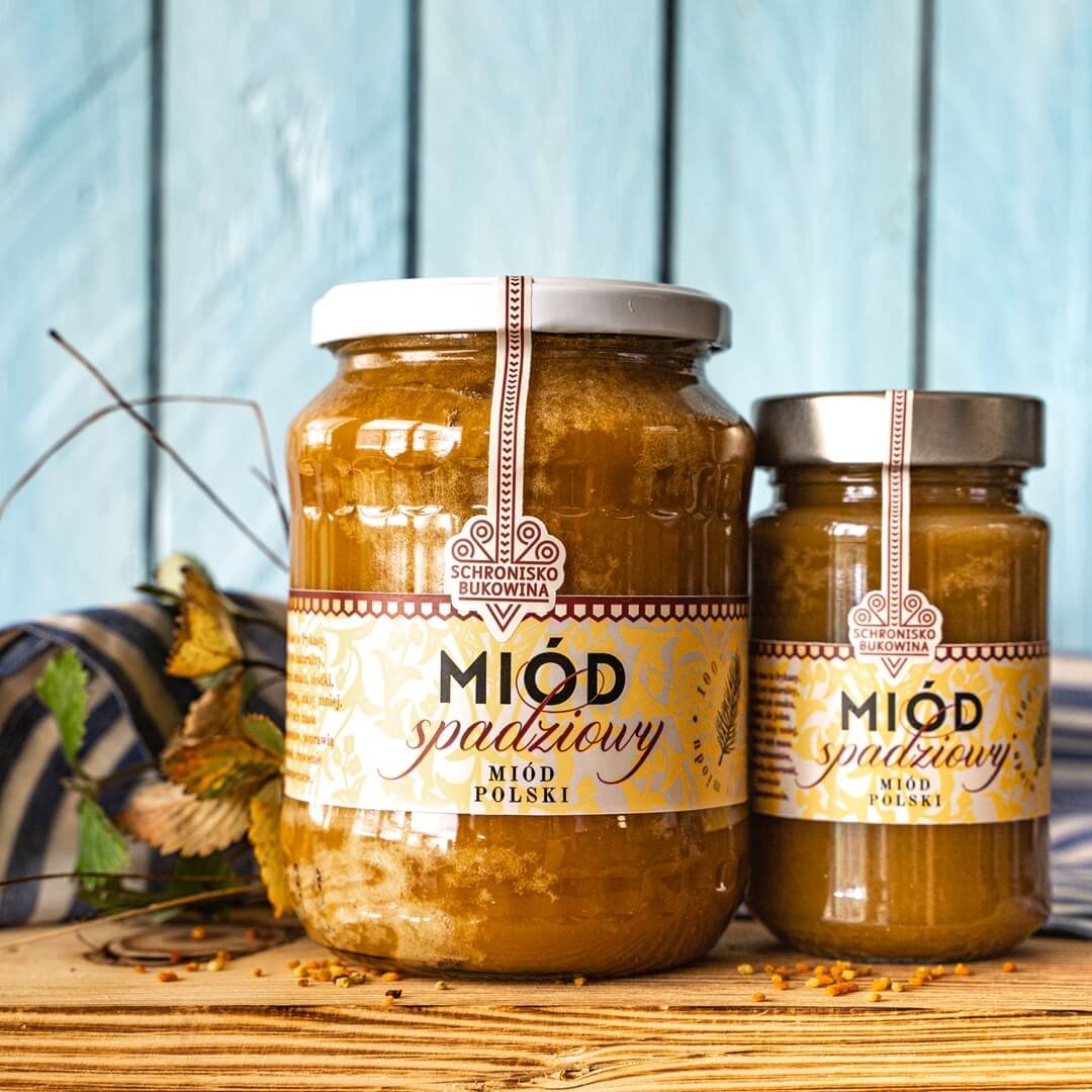 Miód spadziowy 710 ml - Schronisko Bukowina - Inny producent | Sklep ...