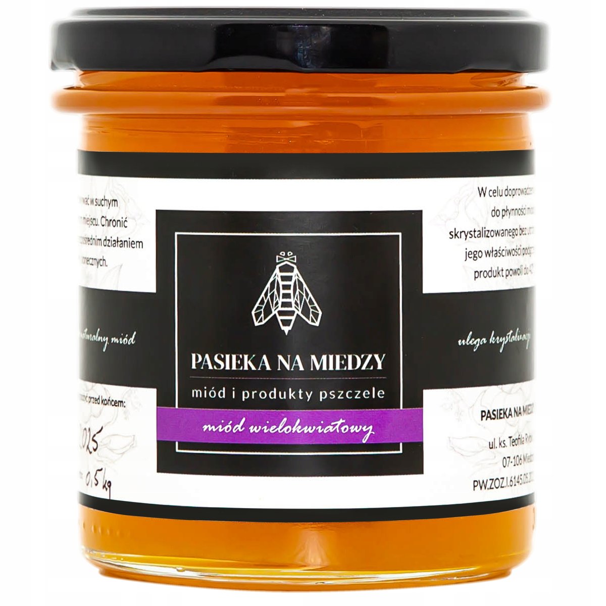 Miód wielokwiatowy 450g | Naturalny miód | Polski produkt - Inna marka ...