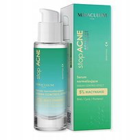 Miraculum Stop Acne normalizujące serum do twarzy z Nacynamidem 30 ml ...