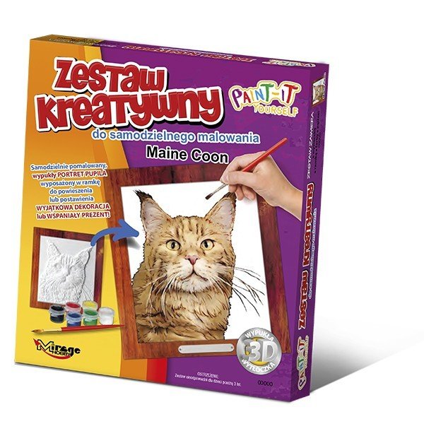 Mirage, zestaw kreatywny Maine coon - Mirage | Sklep EMPIK.COM