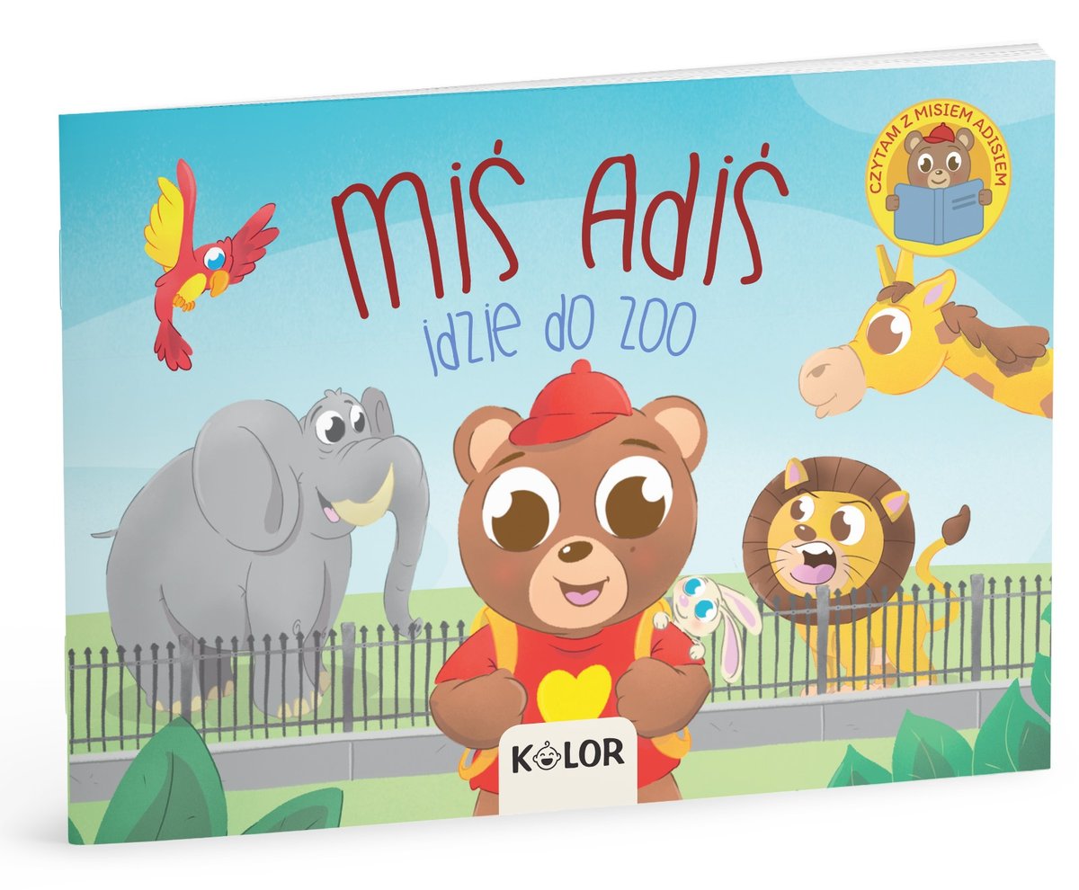 Miś Adiś idzie do ZOO - KOLOR | Książka w Empik