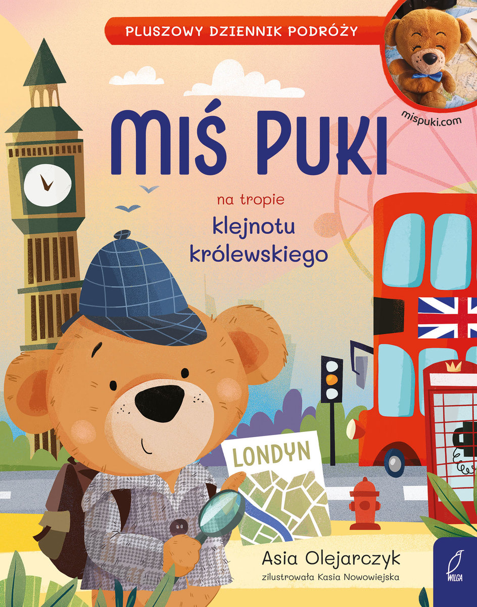 Miś Puki na tropie klejnotu królewskiego - Olejarczyk Asia | Książka w ...