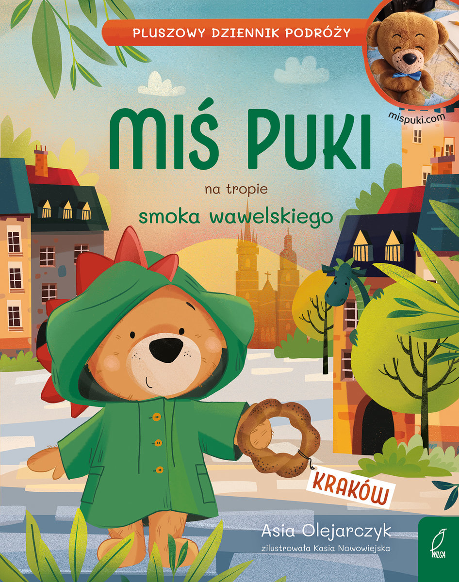 Miś Puki na tropie smoka wawelskiego - Olejarczyk Asia | Książka w Empik