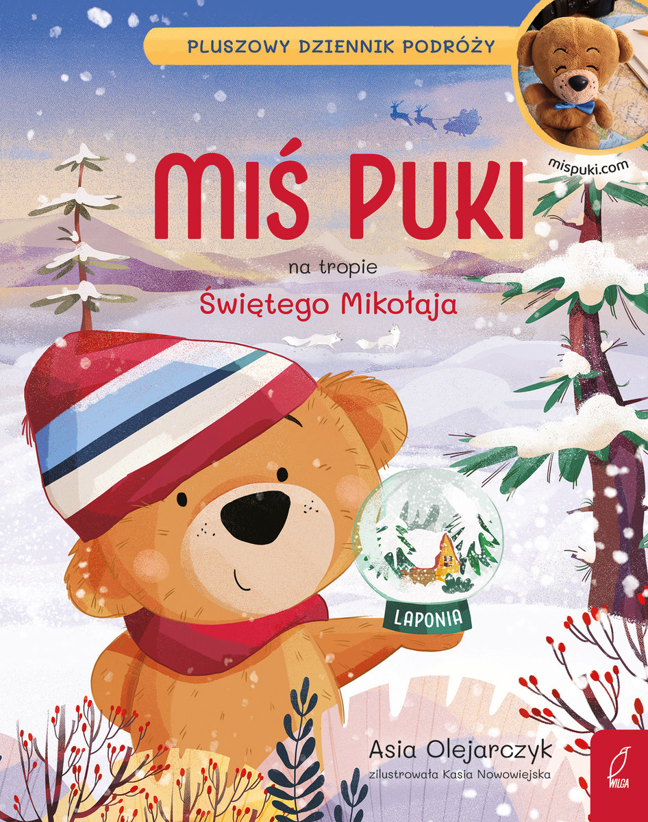 Miś Puki na tropie Świętego Mikołaja - Olejarczyk Asia | Książka w Empik
