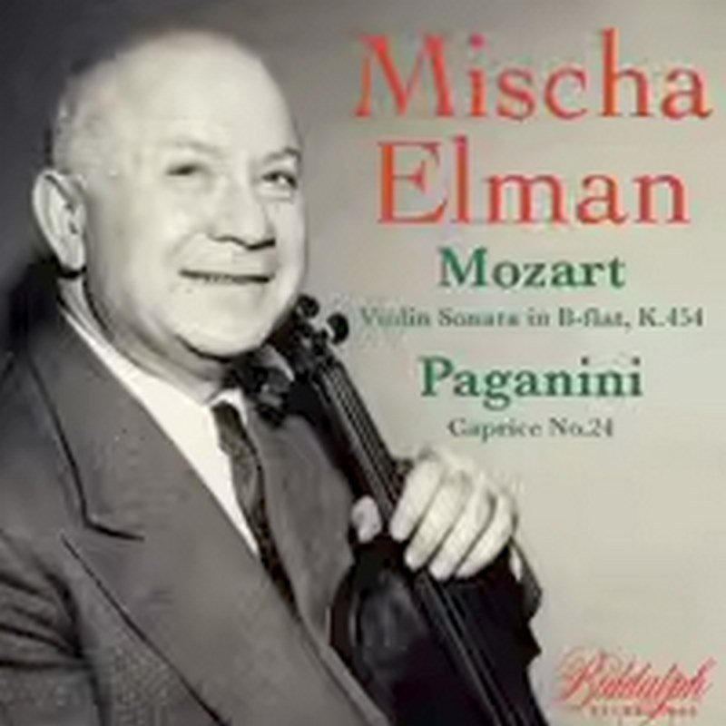Mischa Elman Plays Mozart And Paganini - Elman Mischa | Muzyka Sklep ...