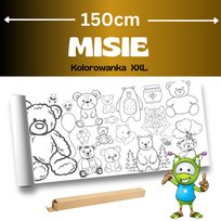 Misie XXL - kolorowanka 150cm - Inna marka | Sklep EMPIK.COM