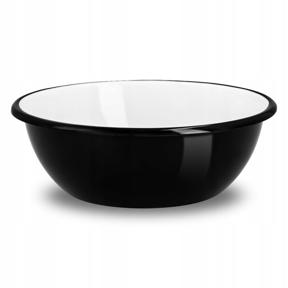 MISKA EMALIOWANA TURYSTYCZNA 24CM RETRO EMALIA NACZYNIA OLKUSZ 2,5L ...