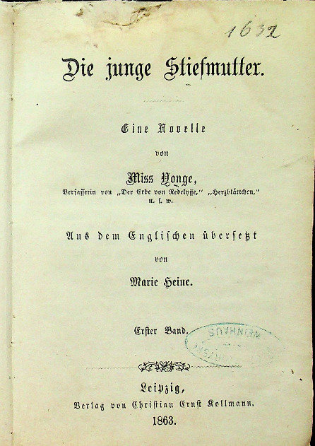 Miss Christen stiefmutter 1863 r. - W opisie | Książka w Empik