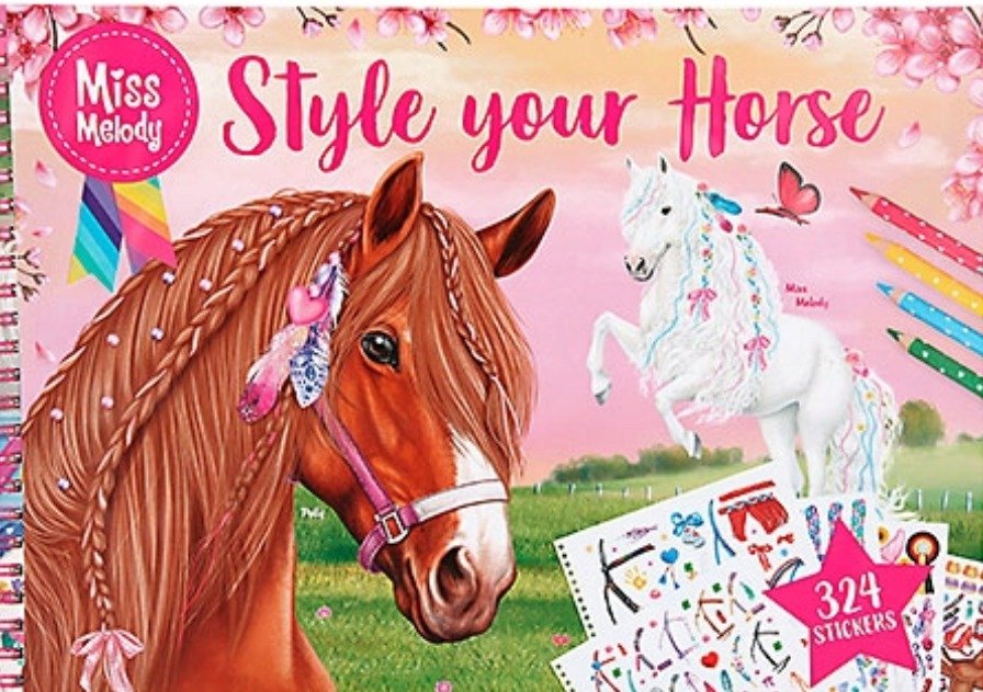 Miss Melody Style Your Horse - Opracowanie zbiorowe | Książka w Empik