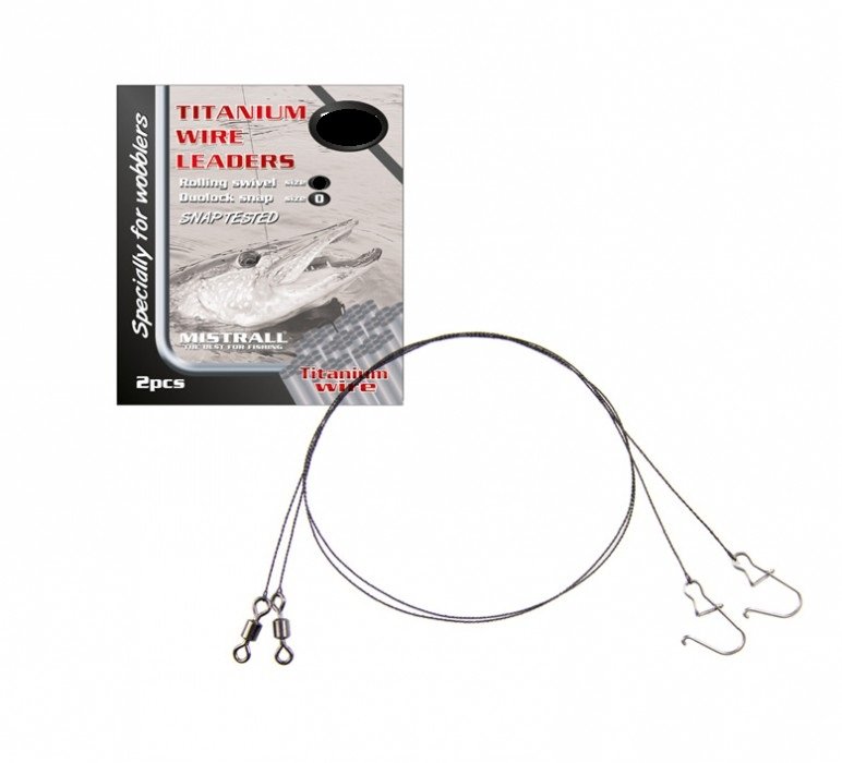 Mistrall Przypon Wire Leaders 10kg 20cm 2szt - Mistrall | Sport Sklep EMPIK.COM