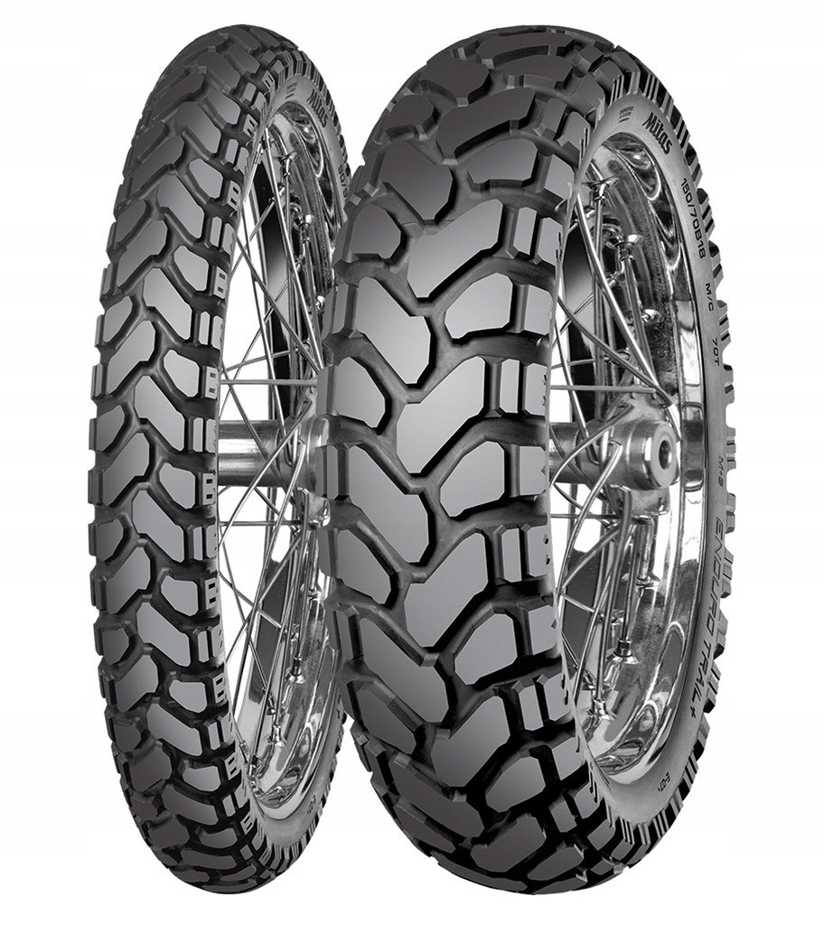 MITAS OPONA 130/80B17 ENDURO TRAIL+ (E-07+) 65H TL/TT M+S TYŁ DOT 02/ ...