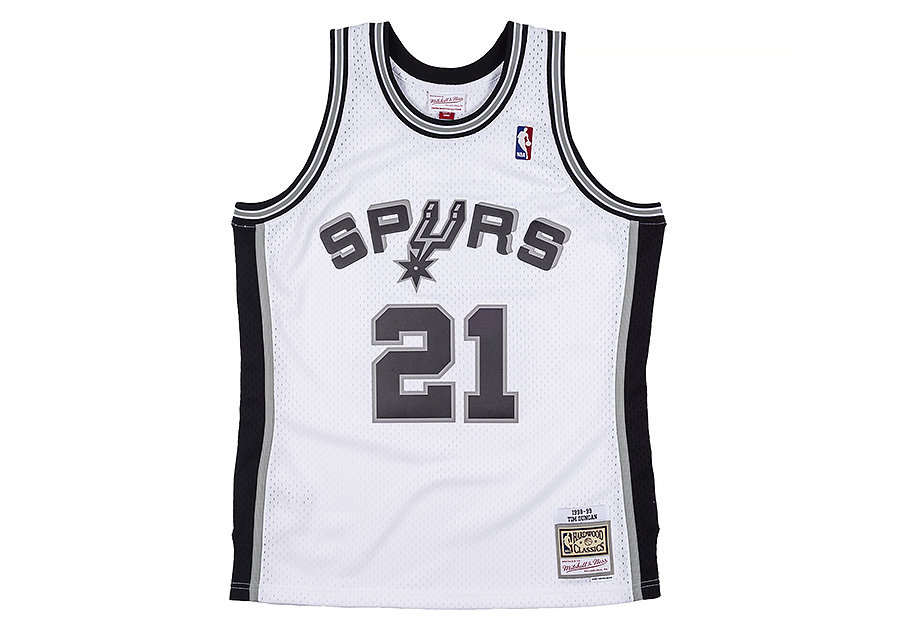 Mitchell & Ness Nba Swingman Jersey San Antonio Spurs - Tim Duncan #50 ...