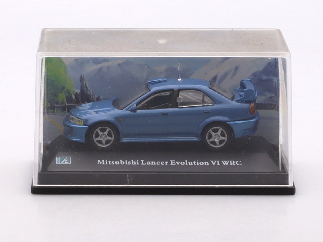 Mitsubishi Lancer Evolution V1 WRC, blue Cararama 1:72 - Schuco | Sklep ...