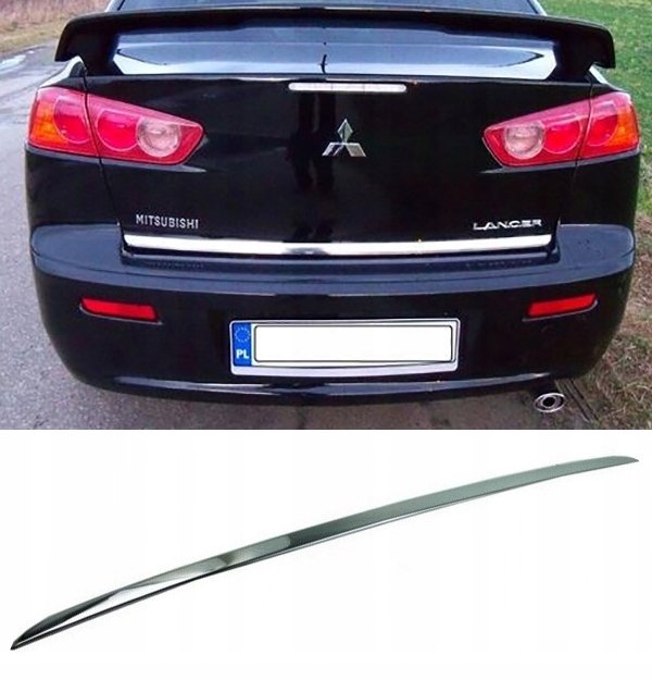 Mitsubishi LANCER X Sedan 4d - LISTWA CHROM KLAPA - Martig ...