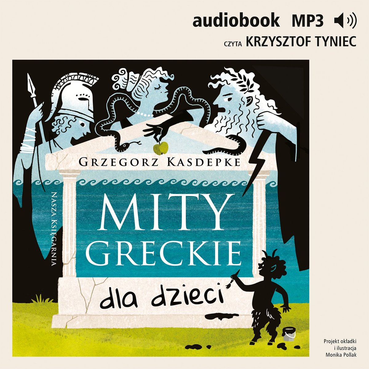 Mity greckie dla dzieci - audiobook - Kasdepke Grzegorz | Audiobook Sklep EMPIK.COM