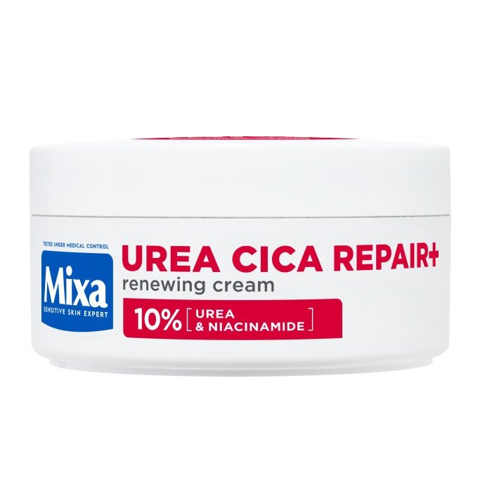 MIXA Urea Cica Repair+ regenerujący krem do twarzy dłoni i ciała 150ml ...