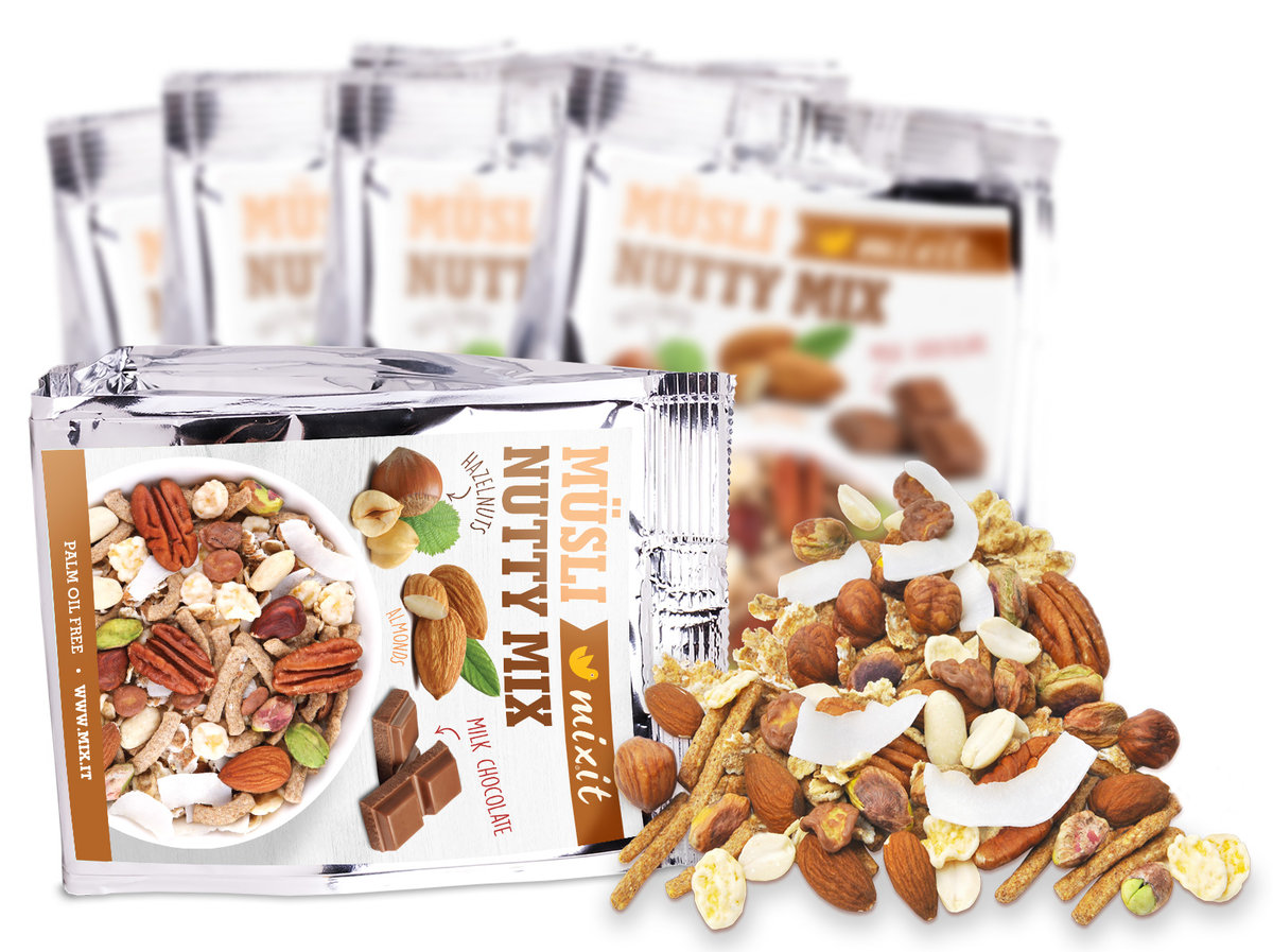 Mixit Musli Nutty mix, 60g - Inna marka | Sklep EMPIK.COM