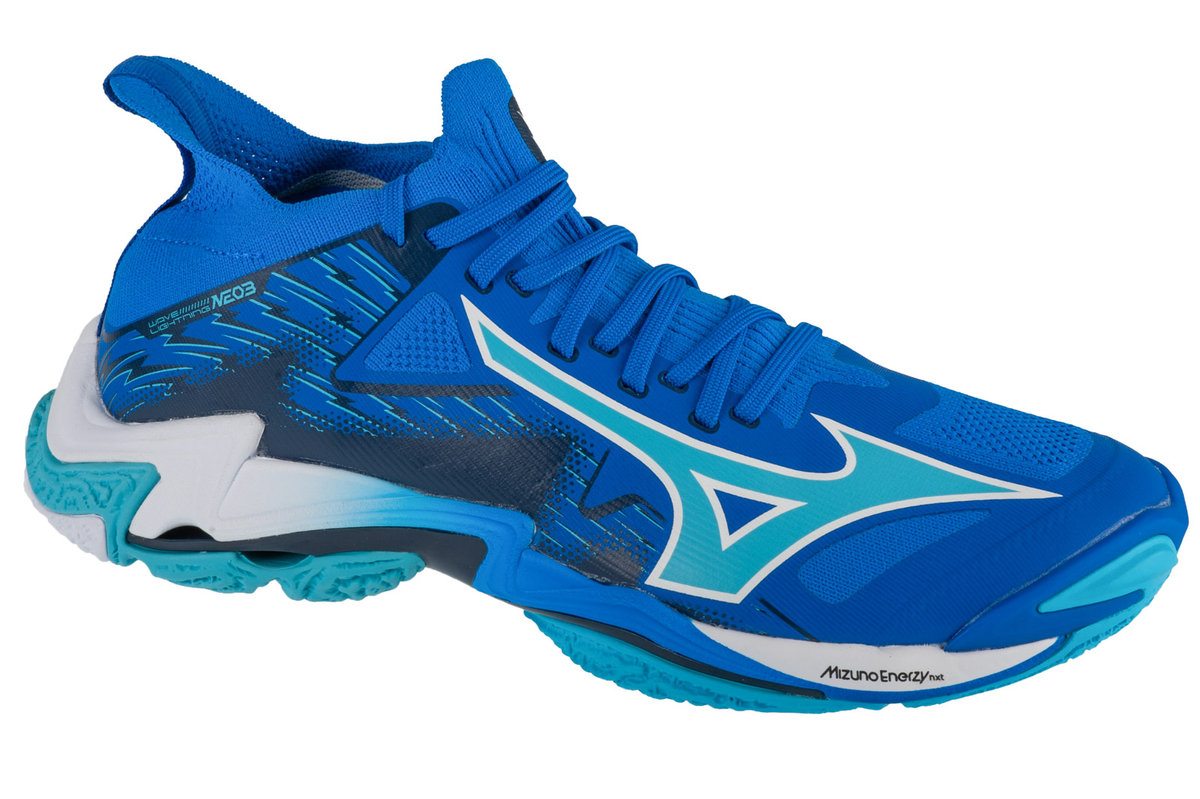 Mizuno Wave Lightning Neo III V1GA240201, Męskie, buty do siatkówki, Niebieski - Mizuno | Sport ...
