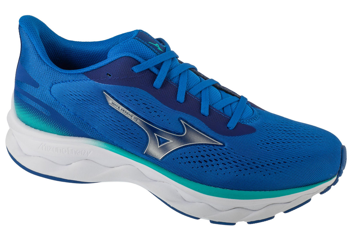 Mizuno Wave Serene 2 J1GC255902, Męskie, buty do biegania, Niebieski ...