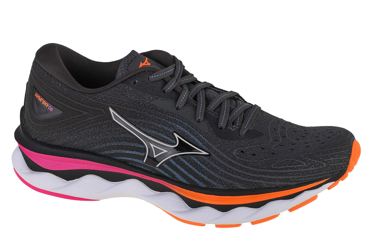 Mizuno Wave Sky 6 J1GD220271, Damskie, buty do biegania, Szary - Mizuno ...