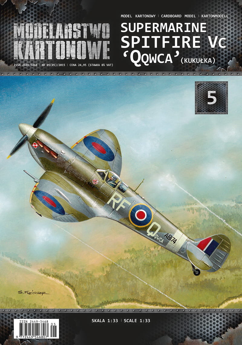 MK-005 - SPITFIRE Mk.Vc 'Qqwca' (kukułka) - 1/33 - Inna marka | Prasa ...