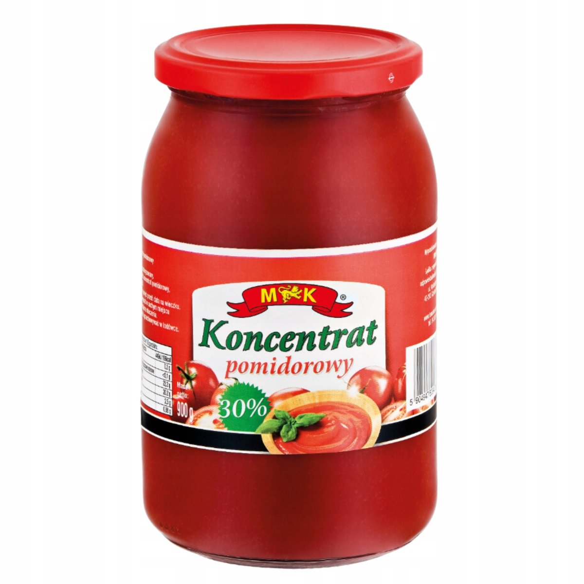 MK Koncentrat pomidorowy 900g 30% przecier z pomidorów gęsty ...
